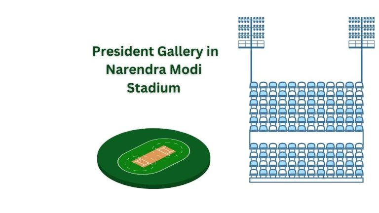 The Magnificent President Gallery at Narendra Modi Stadium