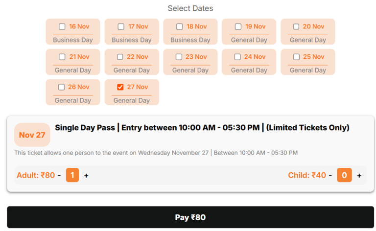 How to Book IITF Tickets Online